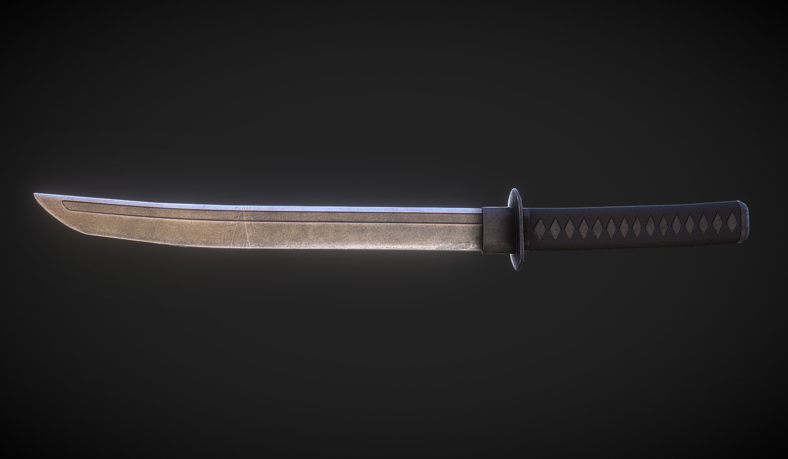 Tanto - 3D model by Milacetious [8f24509] - Sketchfab