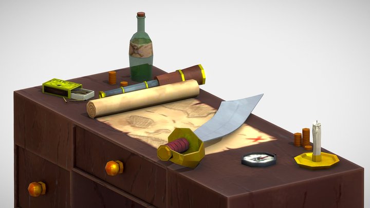 Cutlass 3D models - Sketchfab