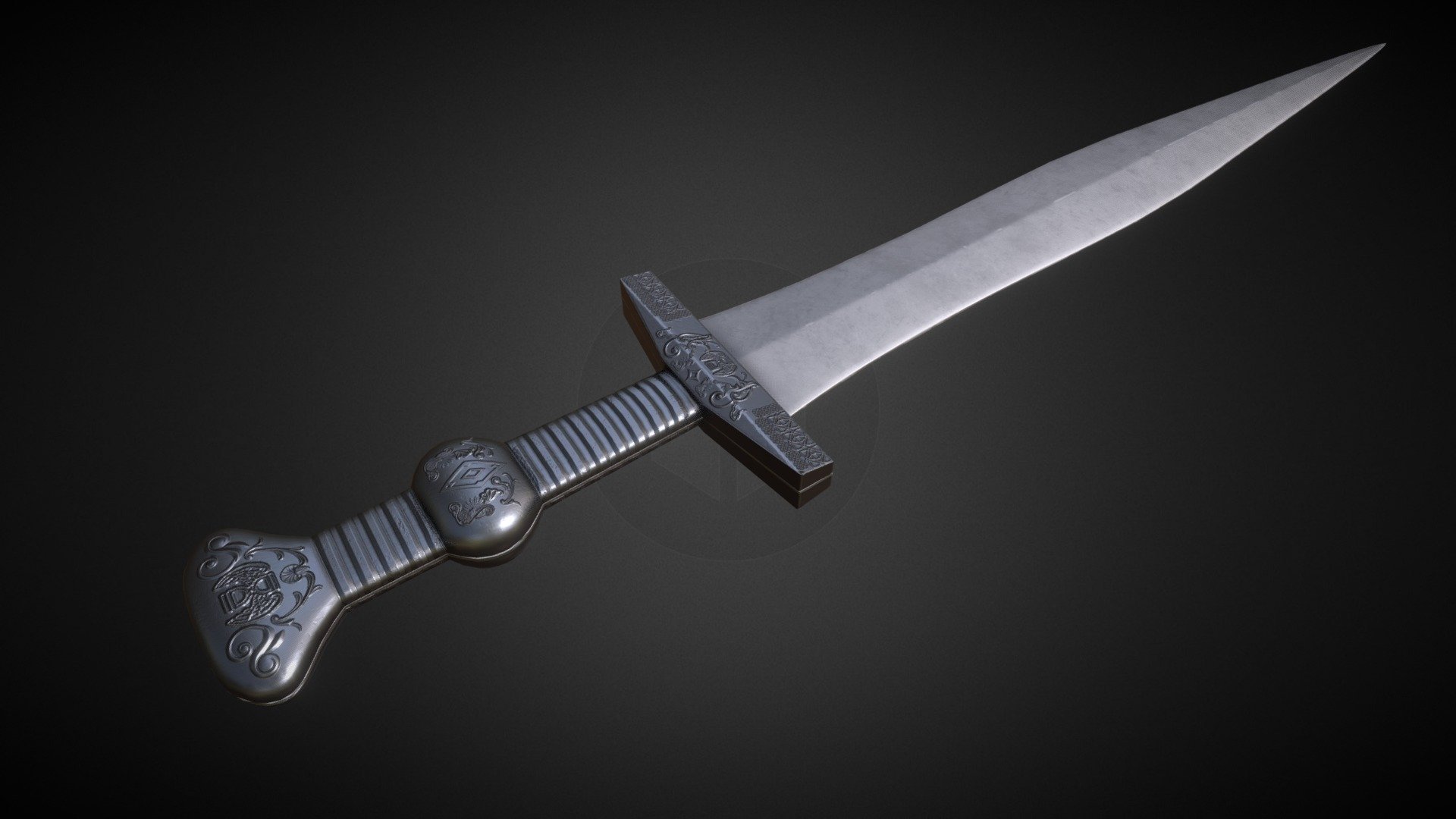 Pugio - 3D model by zunaroath [8f26618] - Sketchfab
