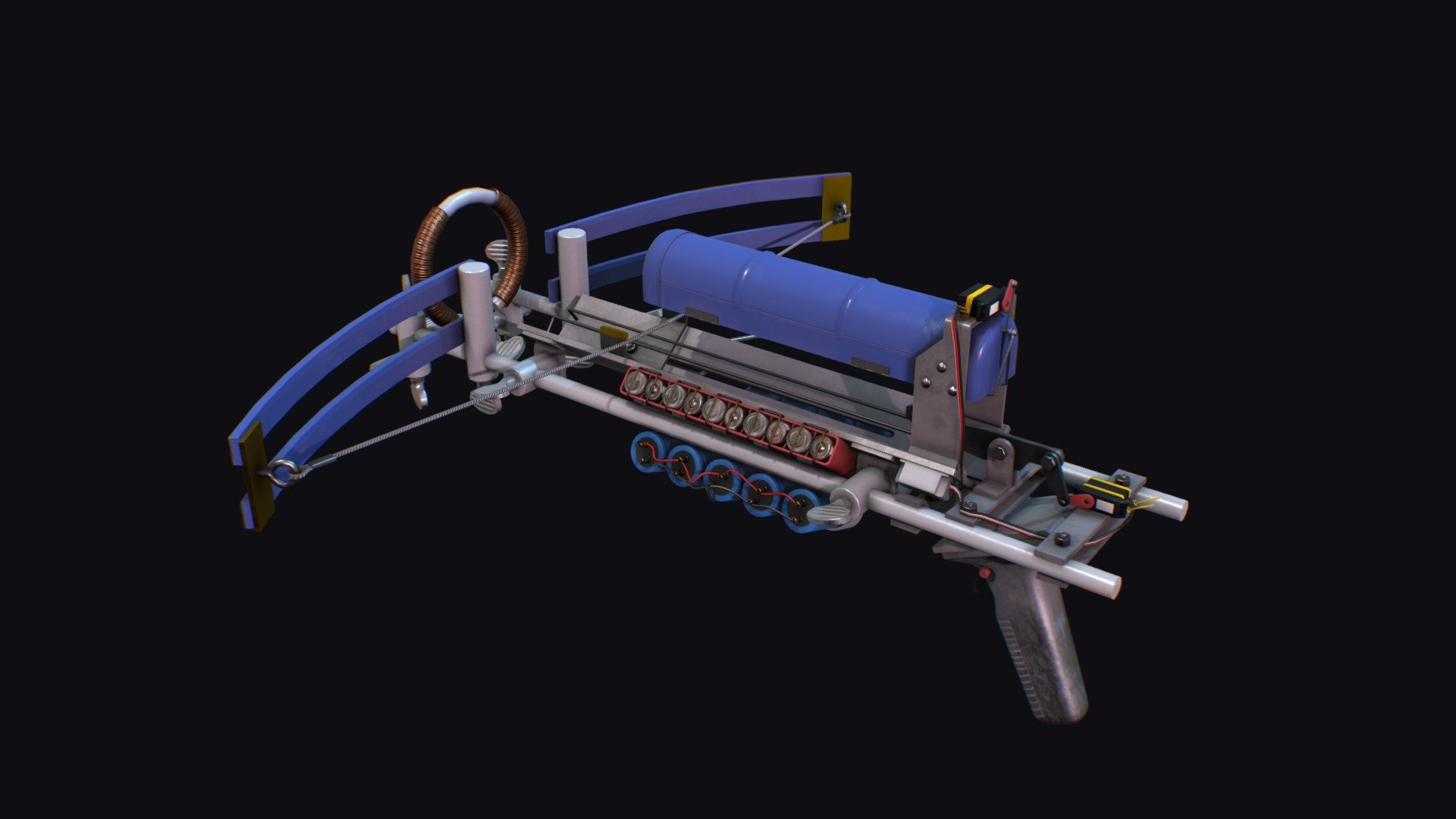 Dart Gun - 3D model by maxgiddens [8f26e51] - Sketchfab