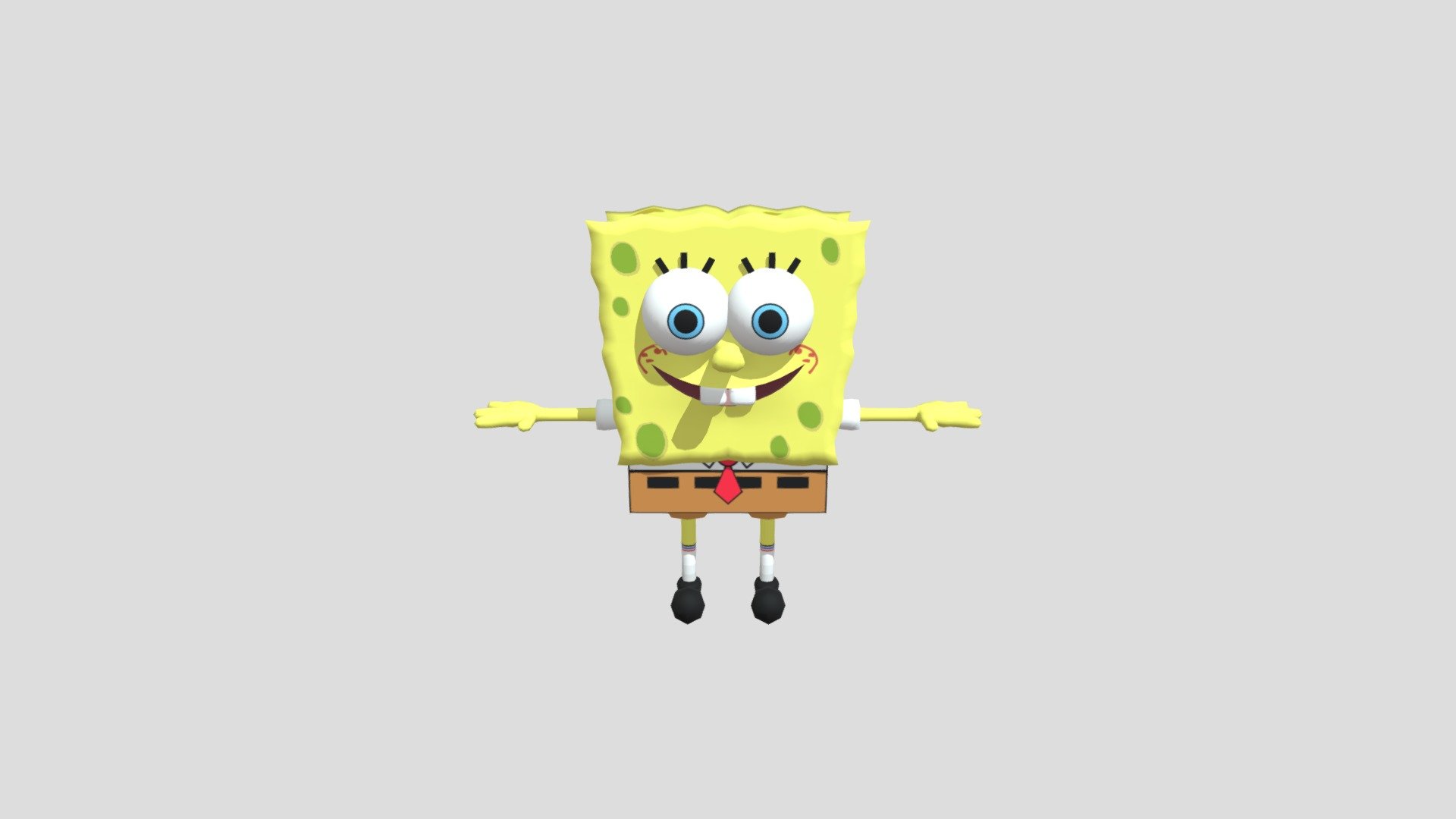 Sponge Bob - Download Free 3D model by Mayor Shellbourne ...