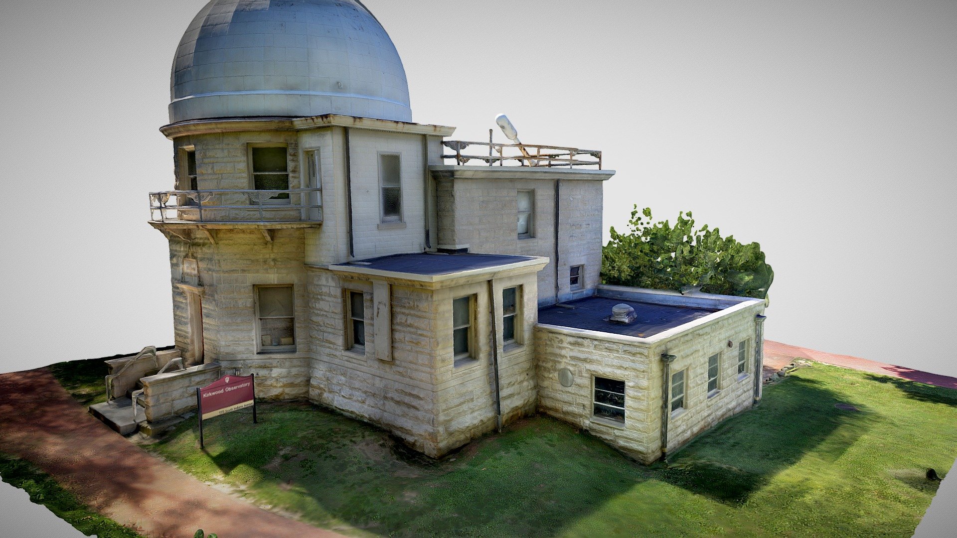 Kirkwood Observatory - Download Free 3D model by IU3D [8f29456] - Sketchfab