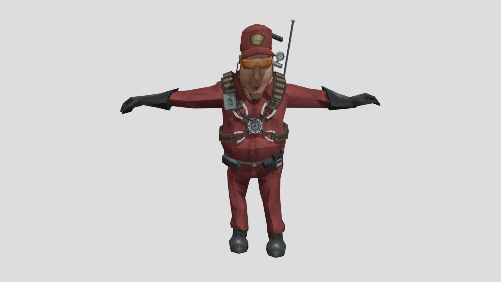 Stan Beals T Pose - Download Free 3D model by Jamessmartguy ...