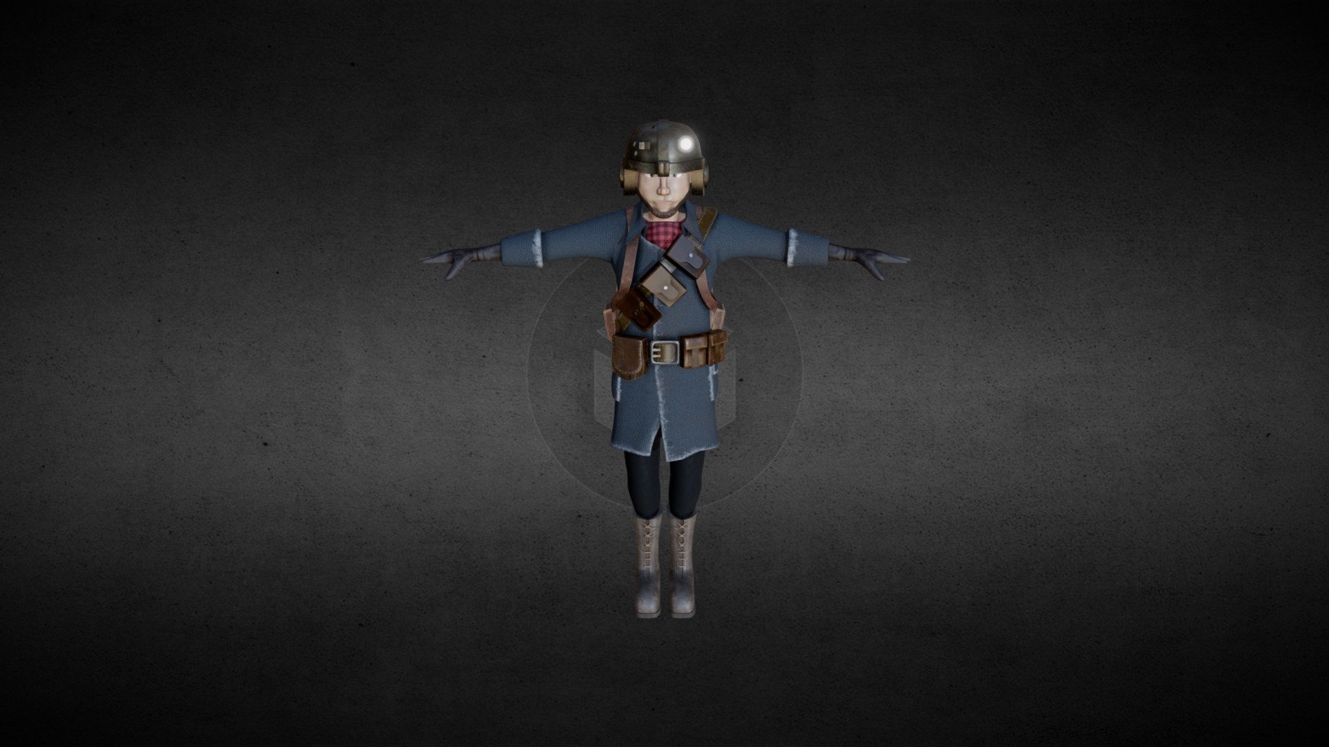 Fallout Scout - 3D model by Joshua C (@josh_collins) [8f29d15] - Sketchfab