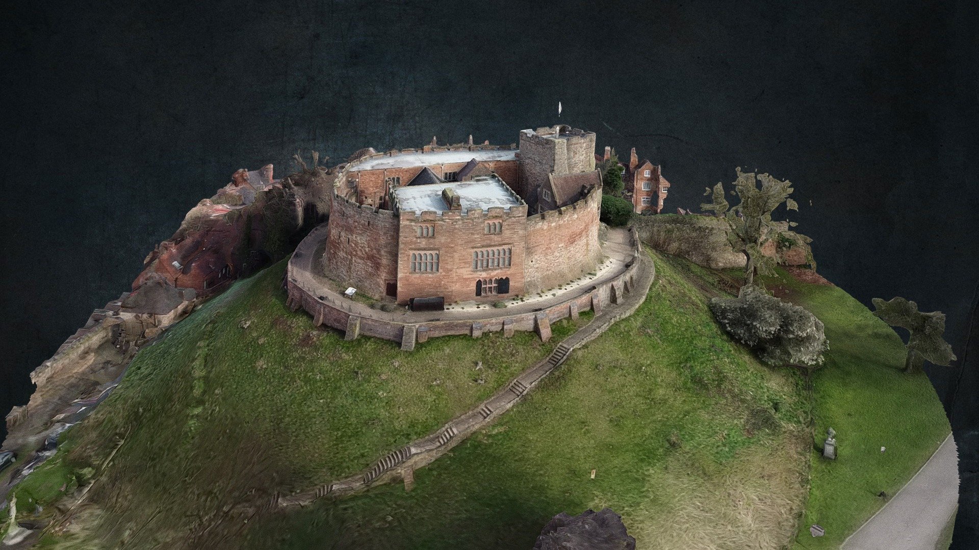 Tamworth Castle | UK - Download Free 3D model by Arqueomodel3D ...