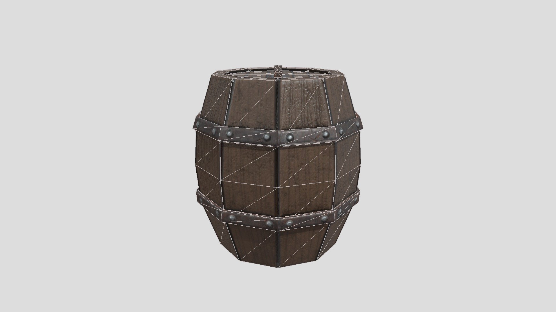 Barrel - 3D model by tooFez [8f300ed] - Sketchfab