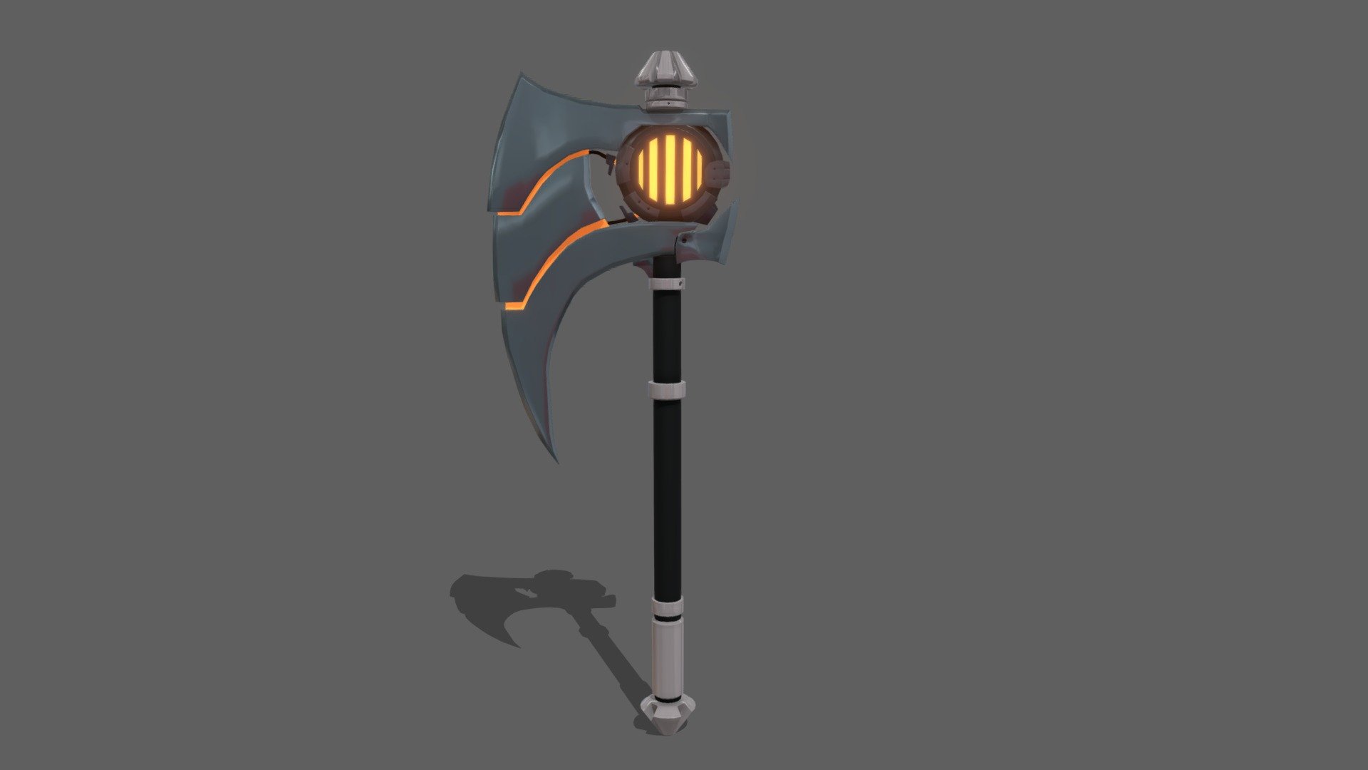 Steam Axe - 3D model by StrelaChNick (@queman69) [8f3030b] - Sketchfab