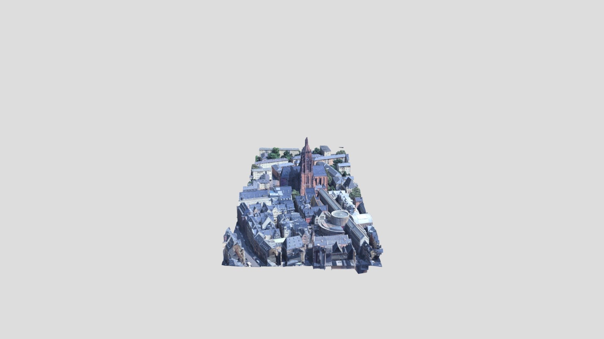 Frankfurter Dom - Download Free 3D model by ishan.bs2015 [8f3034a ...