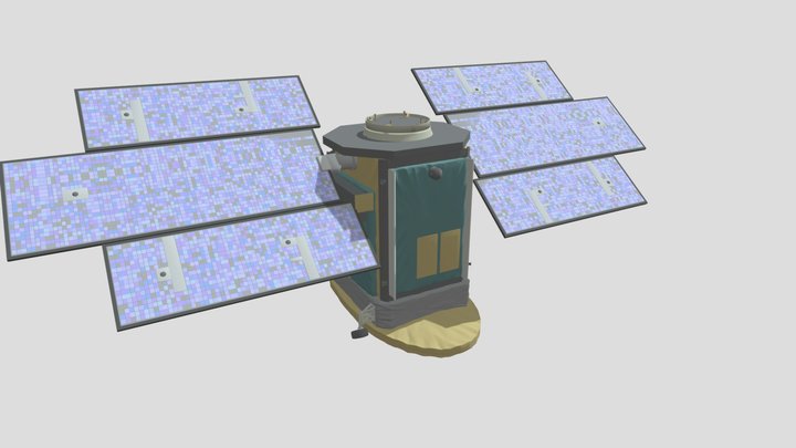Satellite 3D models - Sketchfab