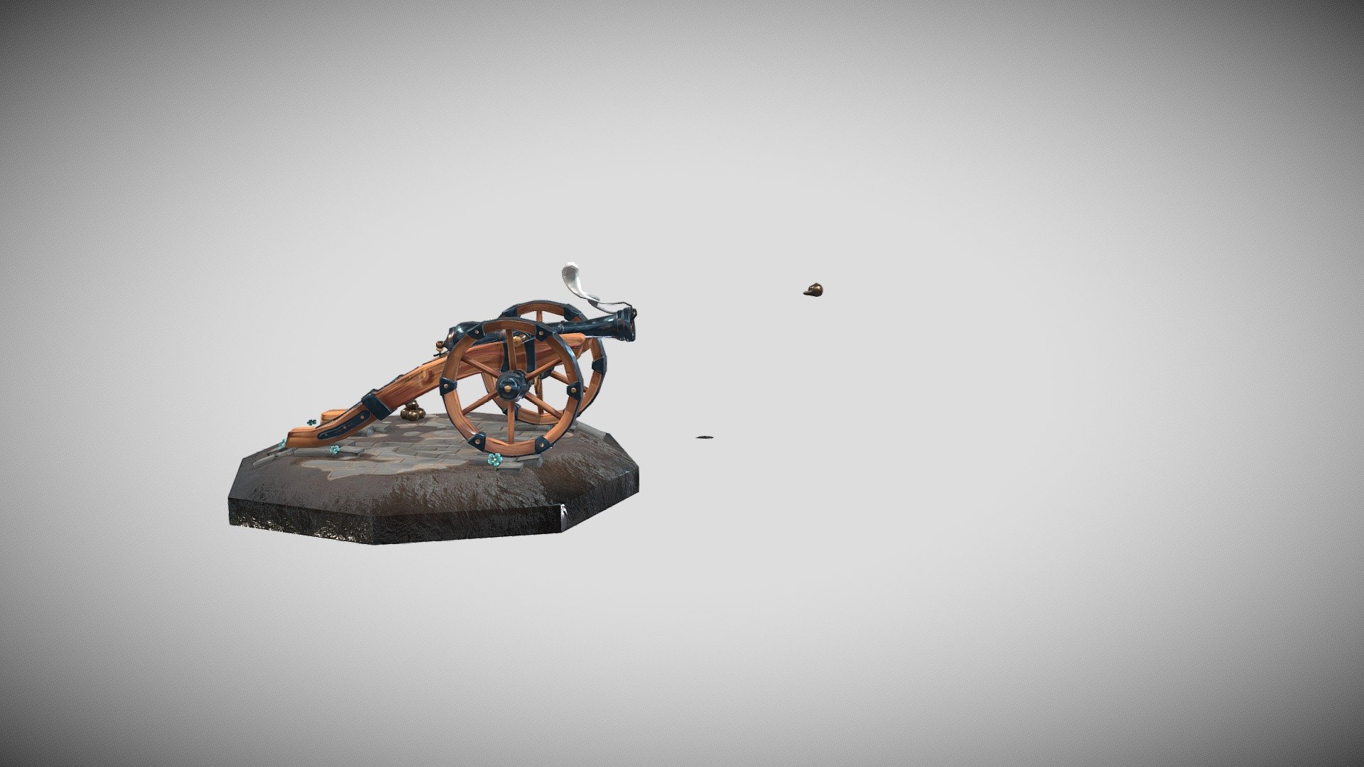Stylized Canon - 3D model by Laurine Rozier (@willaur123) [8f33549] - Sketchfab