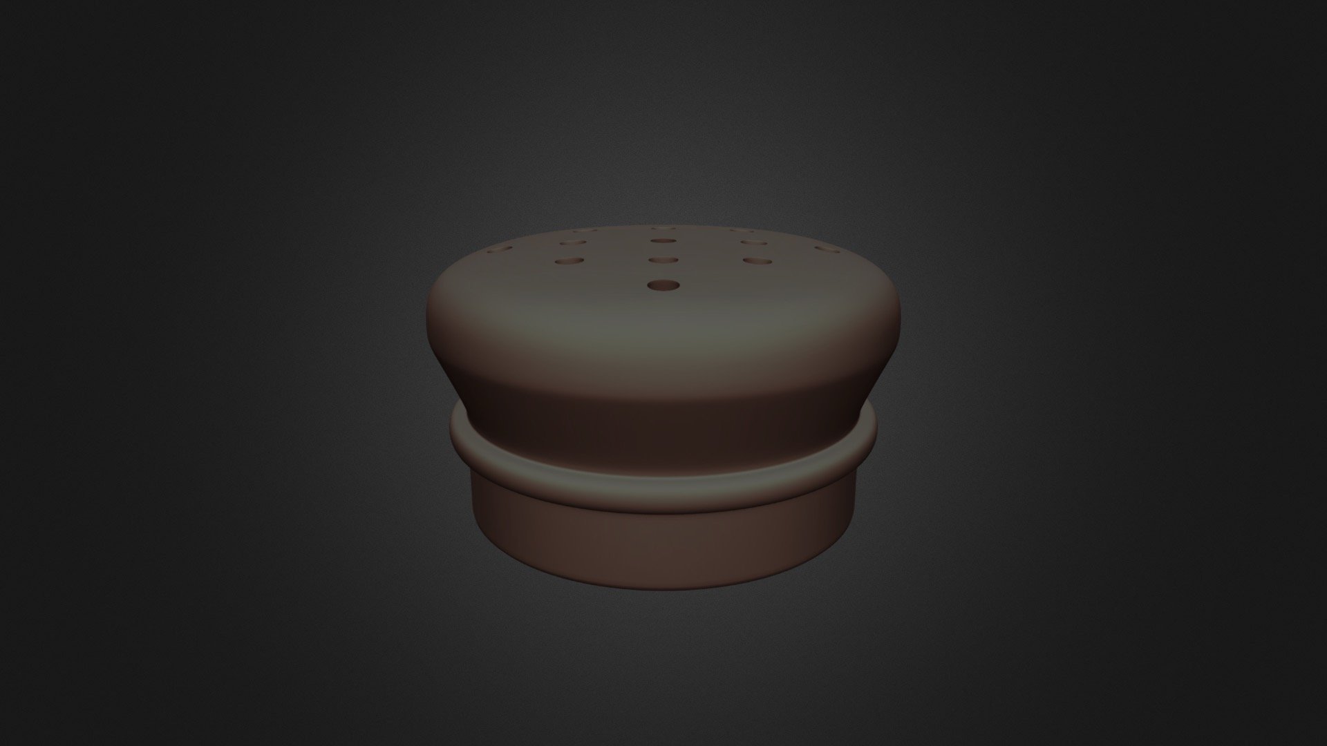 Salt shaker cover (large) - 3D model by Capture It In 3D ...