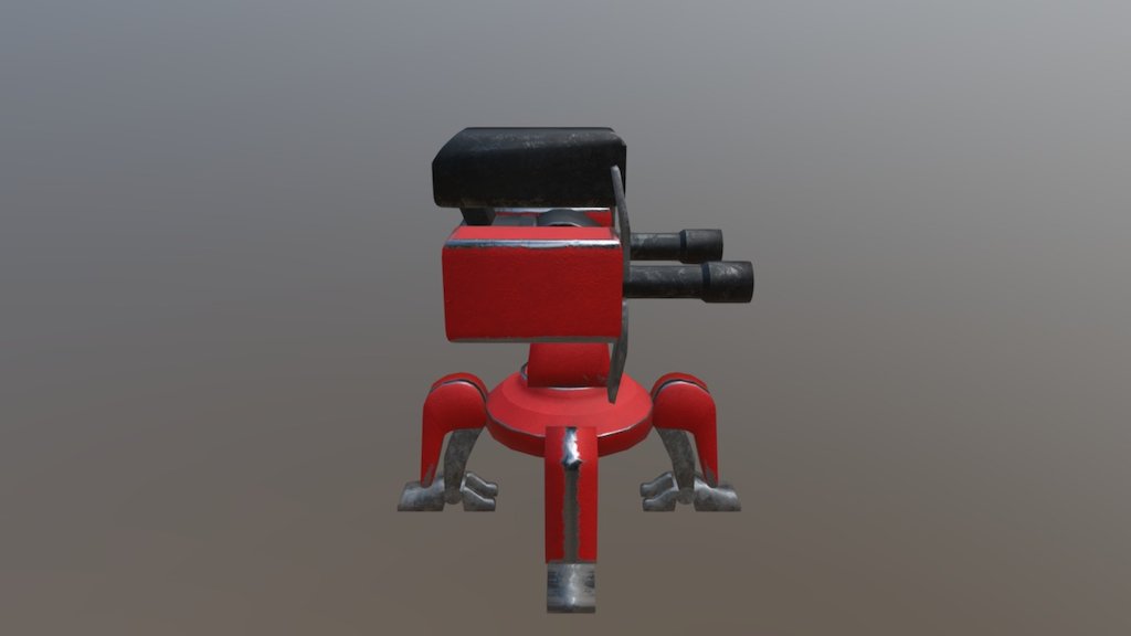 Torbjorn Turret Level 3 - 3D model by hanzohasashi77 [8f36105] - Sketchfab