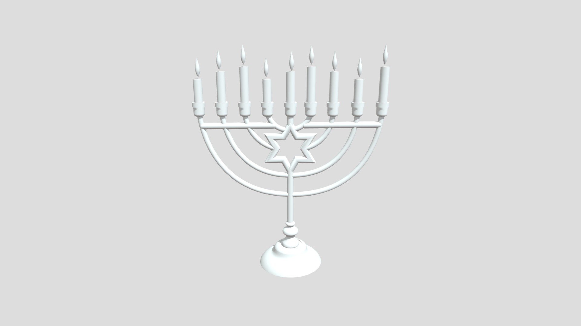 the-menorah-for-hanukkah - 3D model by pooja.marwah4 [8f36a51] - Sketchfab