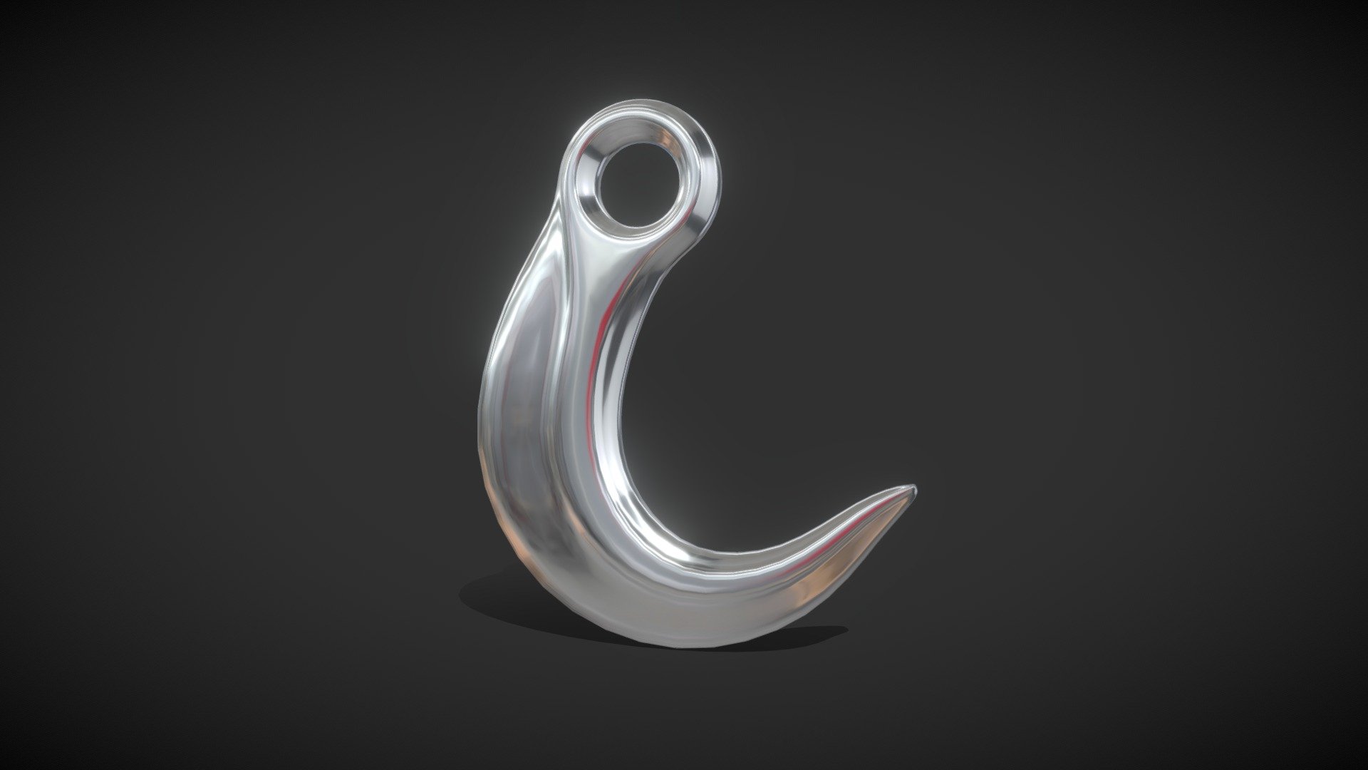Hook Metal - 3D model by The Learning Network (@TheLearningNetwork) [8f36d08] - Sketchfab