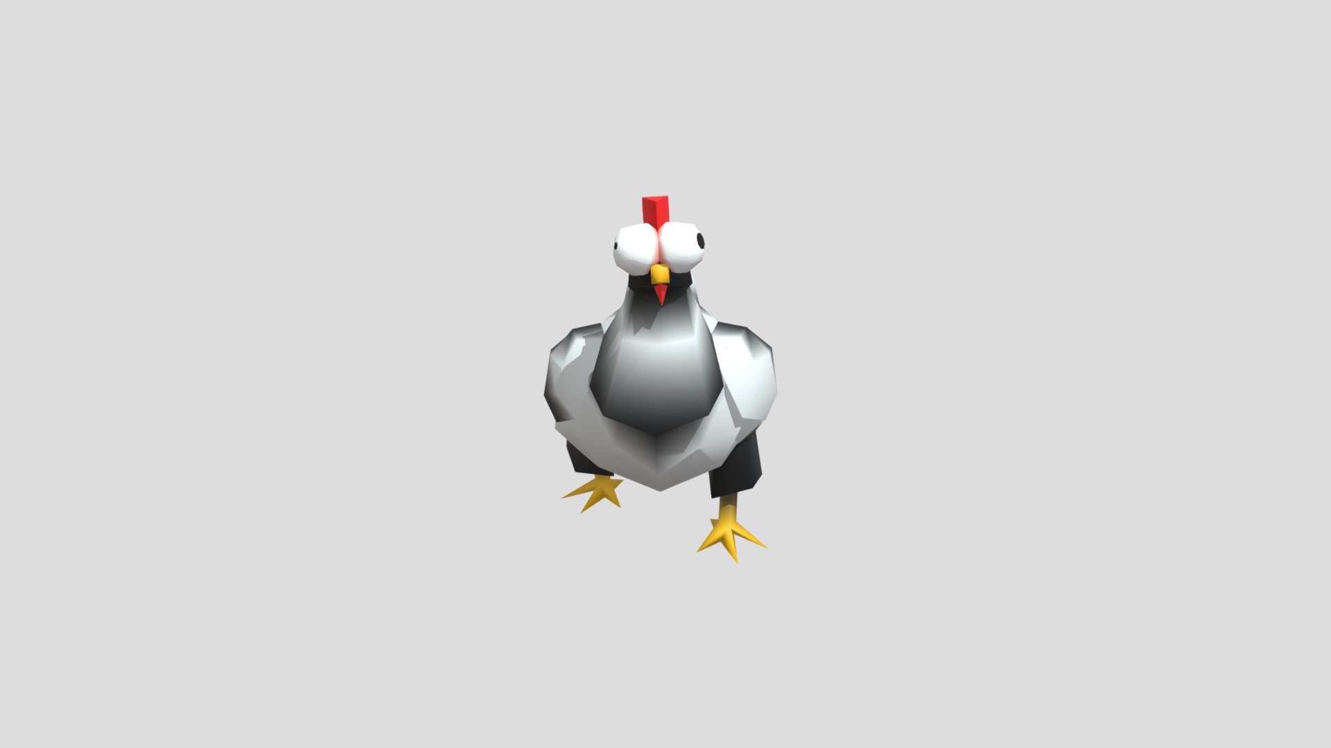 chicken_01_walk - 3D model by CC (@ccsf) [8f39b31] - Sketchfab