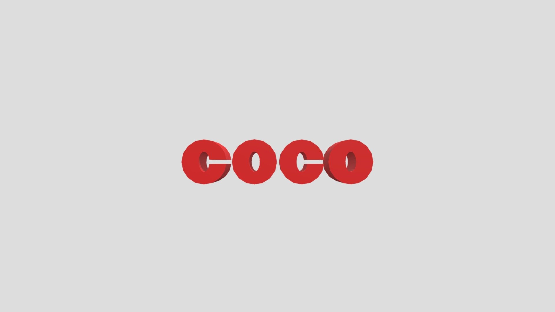 coco logo 2017 - Download Free 3D model by jaralenohola [8f3a1e5 ...
