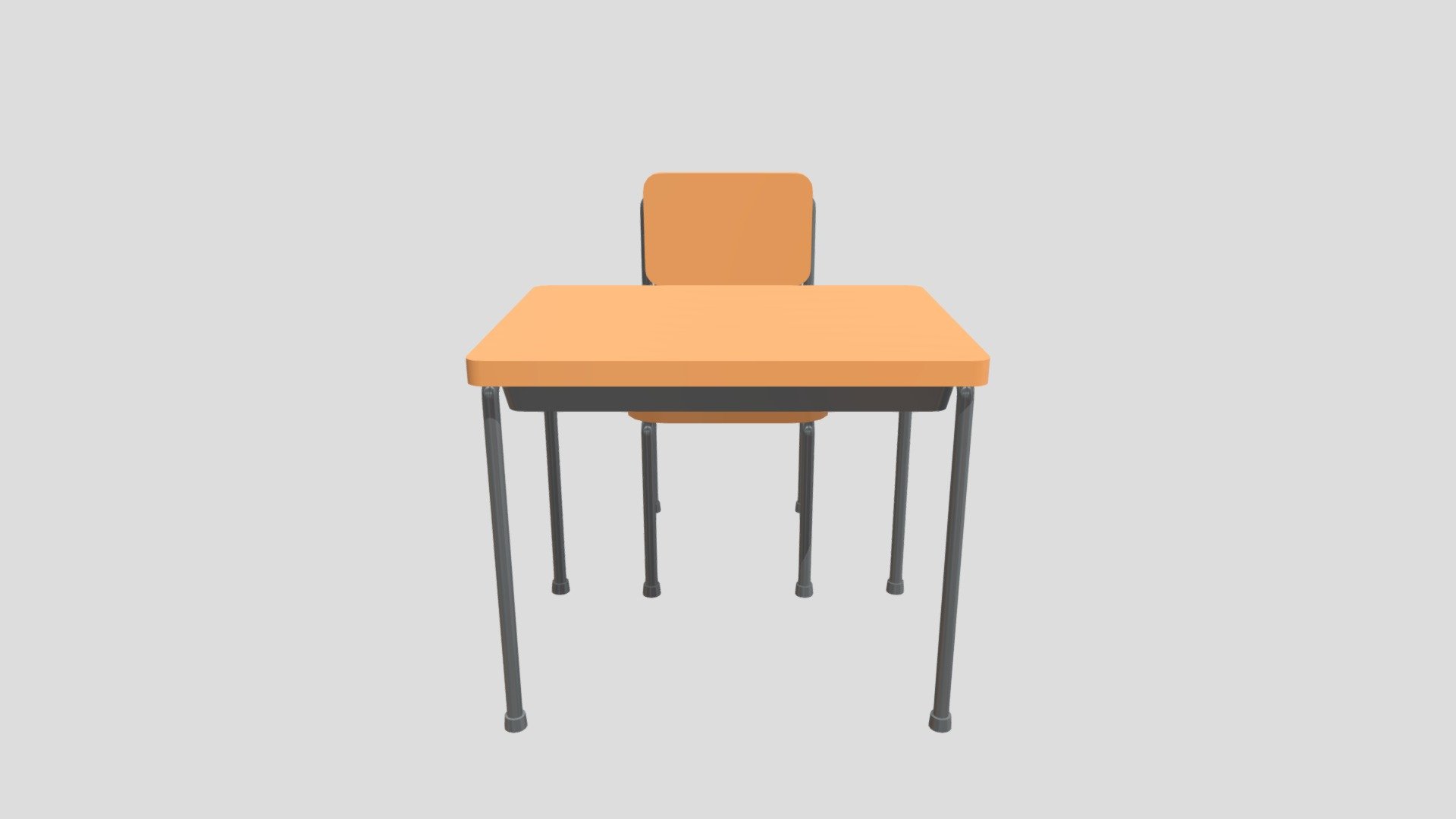 Low Poly Chair and Table - Download Free 3D model by danwhew [8f3b4b9 ...