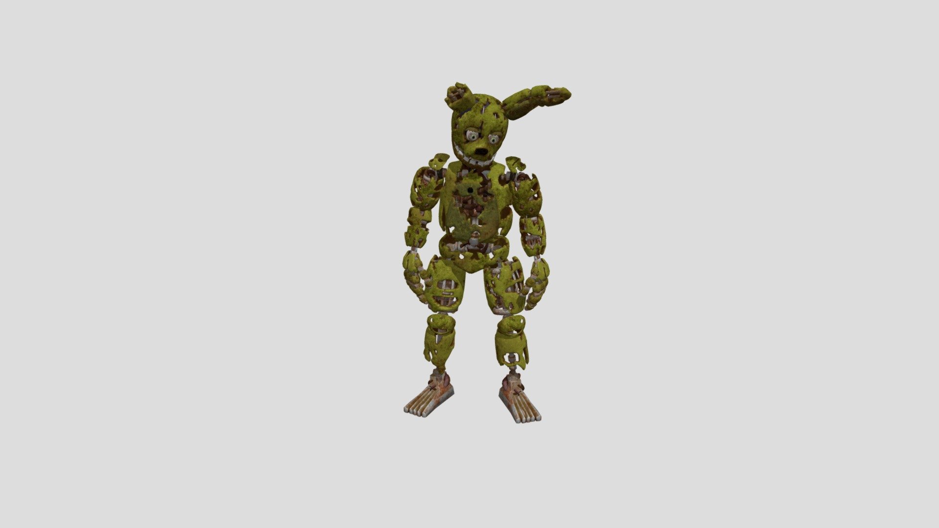 VR Springtrap FNAFSFM1 - 3D model by kamdezbroz [8f3ba12] - Sketchfab