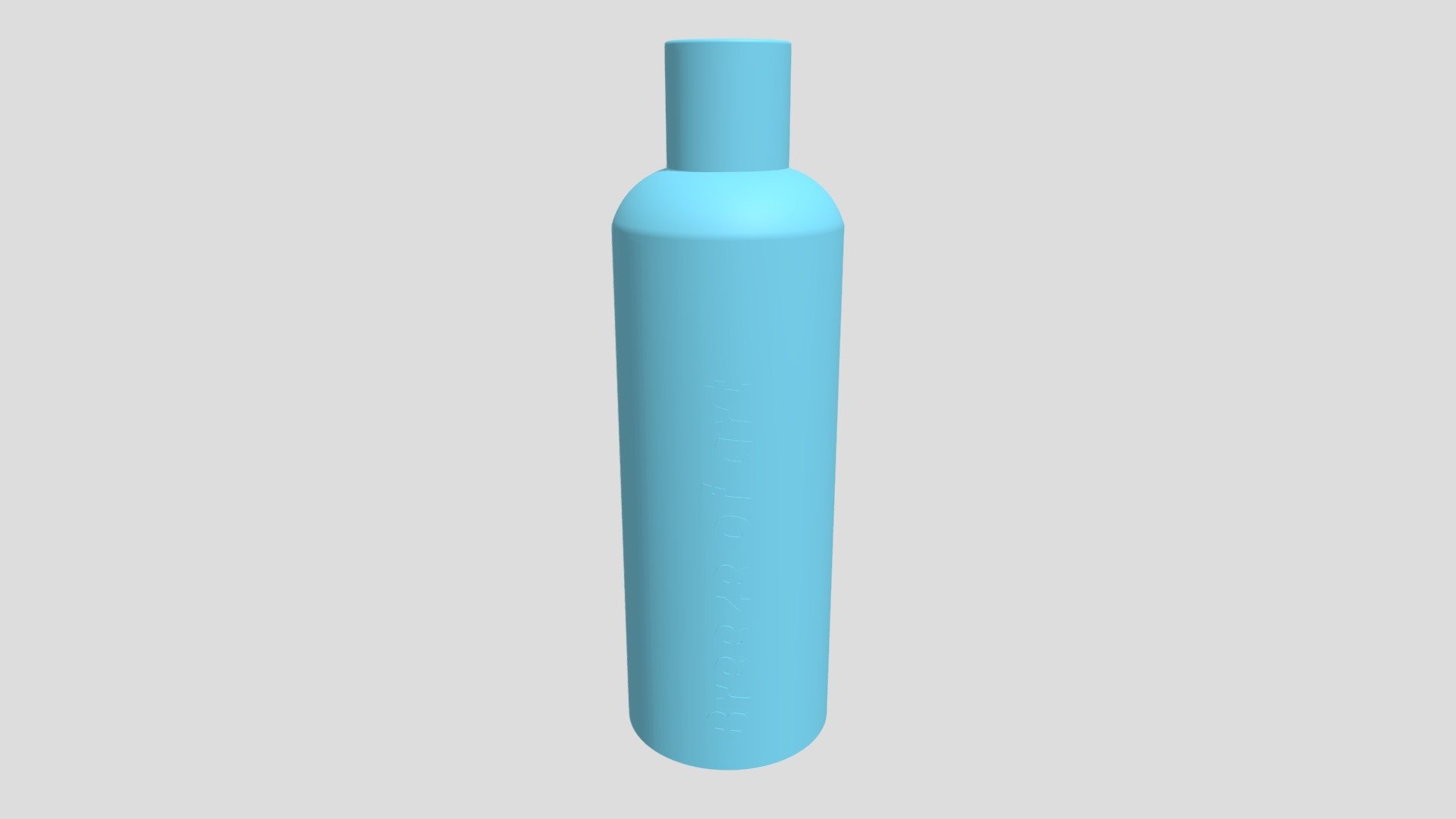 Bottle - a simple design - Download Free 3D model by Breeze of art ...