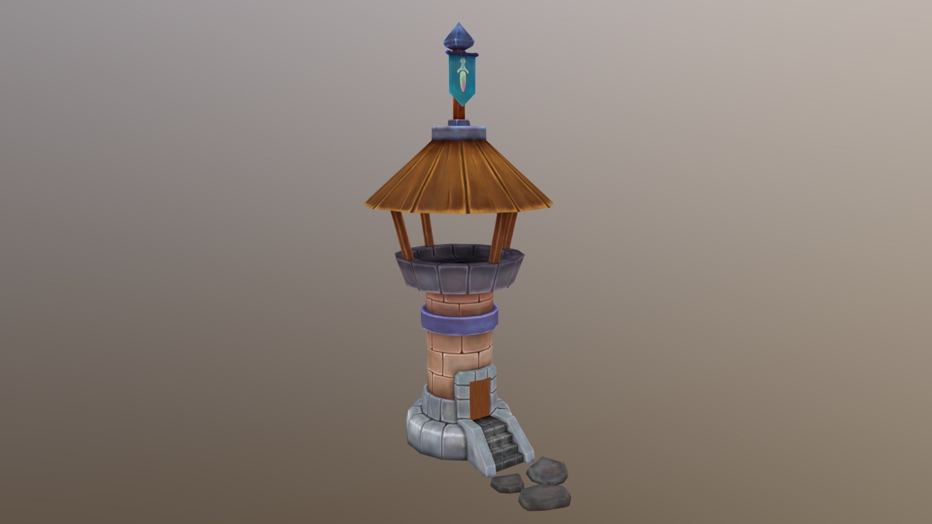 Whimsical Tower - Buy Royalty Free 3D model by LowPolyCrafter (@Hasni03 ...
