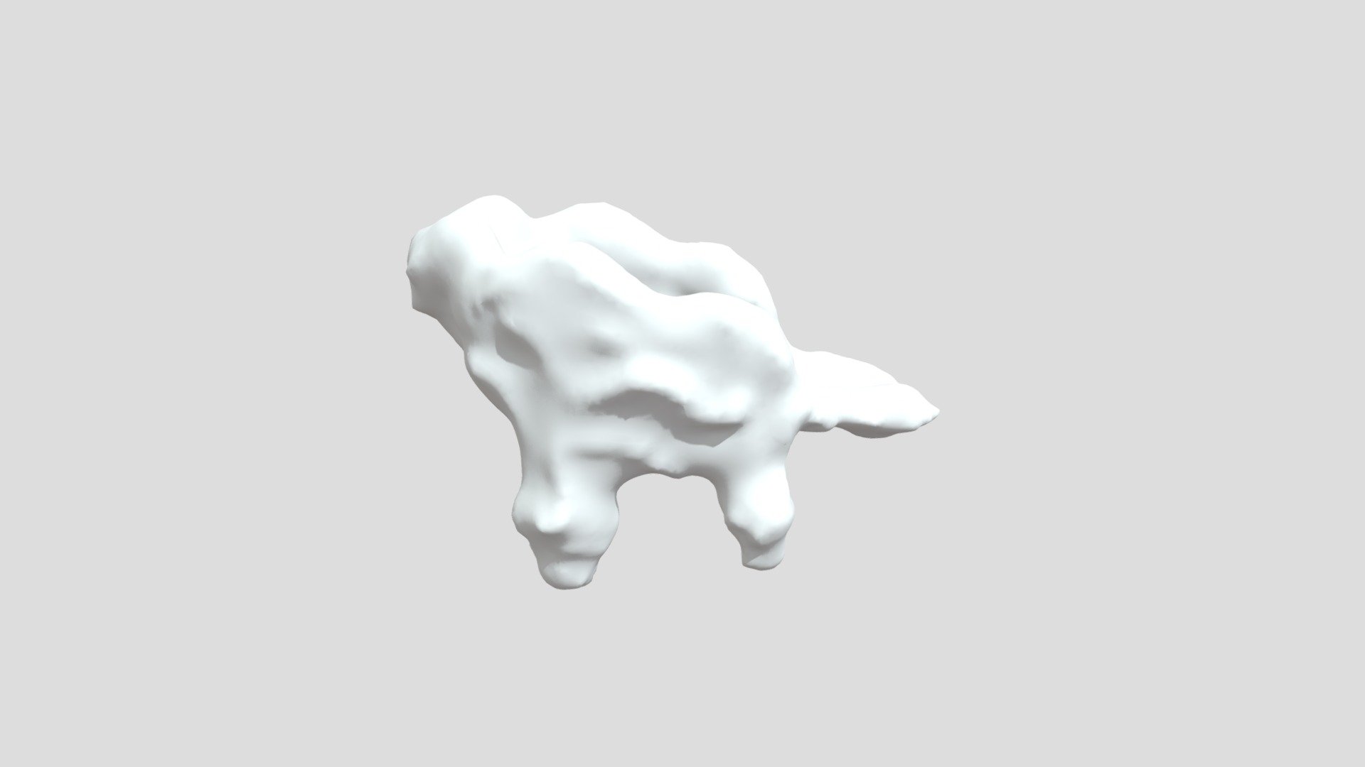 Стул монстер / Monster chair - Download Free 3D model by teanid ...