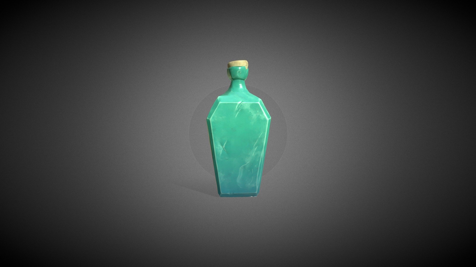 Stylized Bottle - 3D model by coelacanthhh [8f3ef57] - Sketchfab
