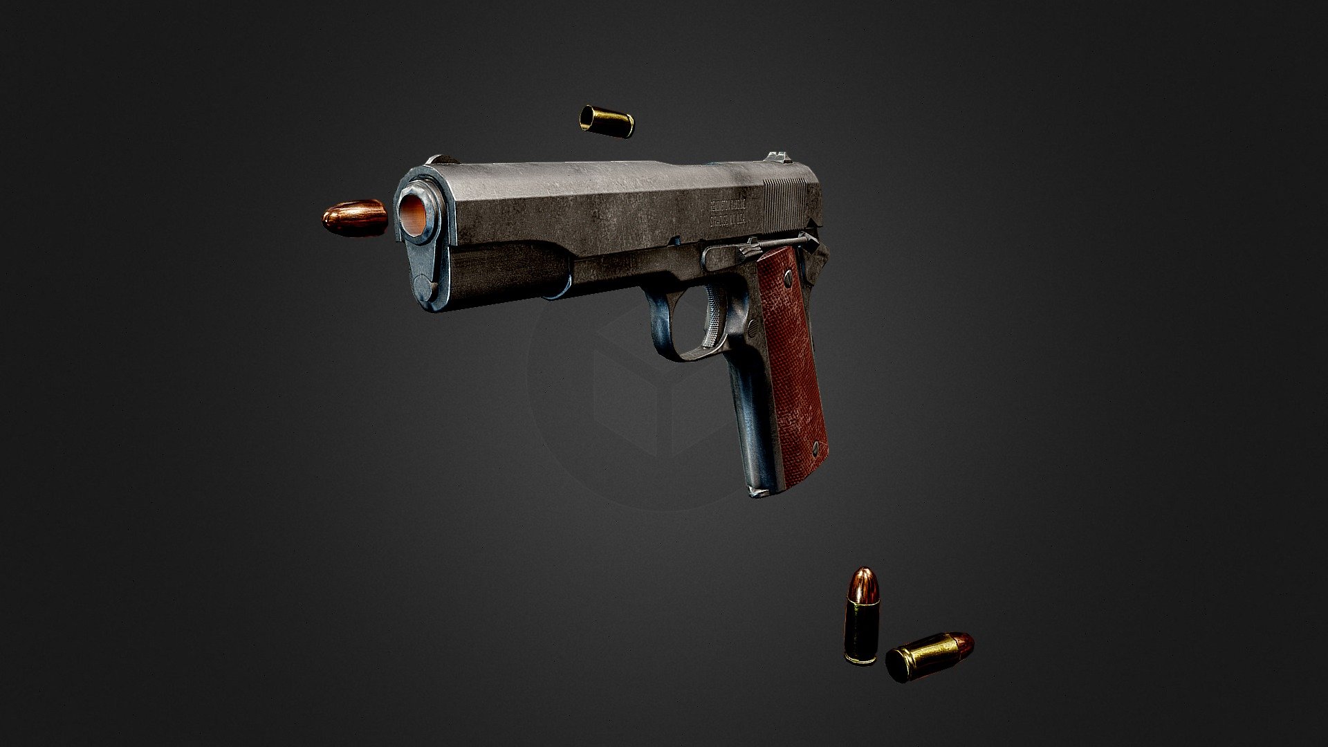 M1911 - 3D model by JIE (@yang870617) [8f3f88b] - Sketchfab