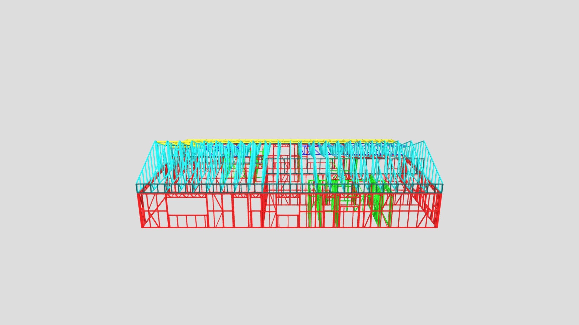 1 Storey Barn House - Springdale - 3D model by ralph (@ralphlao ...