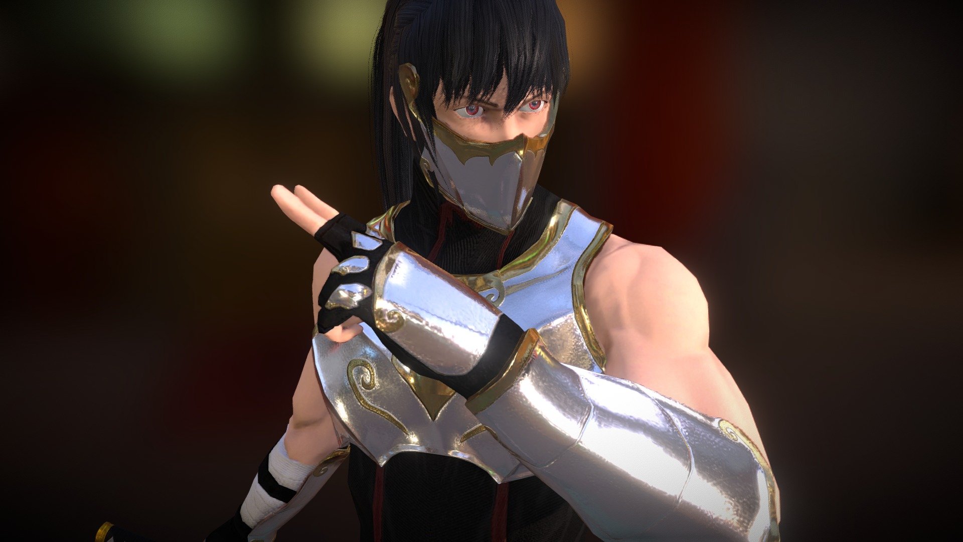 Fantasy Ninja - 3D model by Bruno Sidarta (@brunosidarta) [8f407cf ...