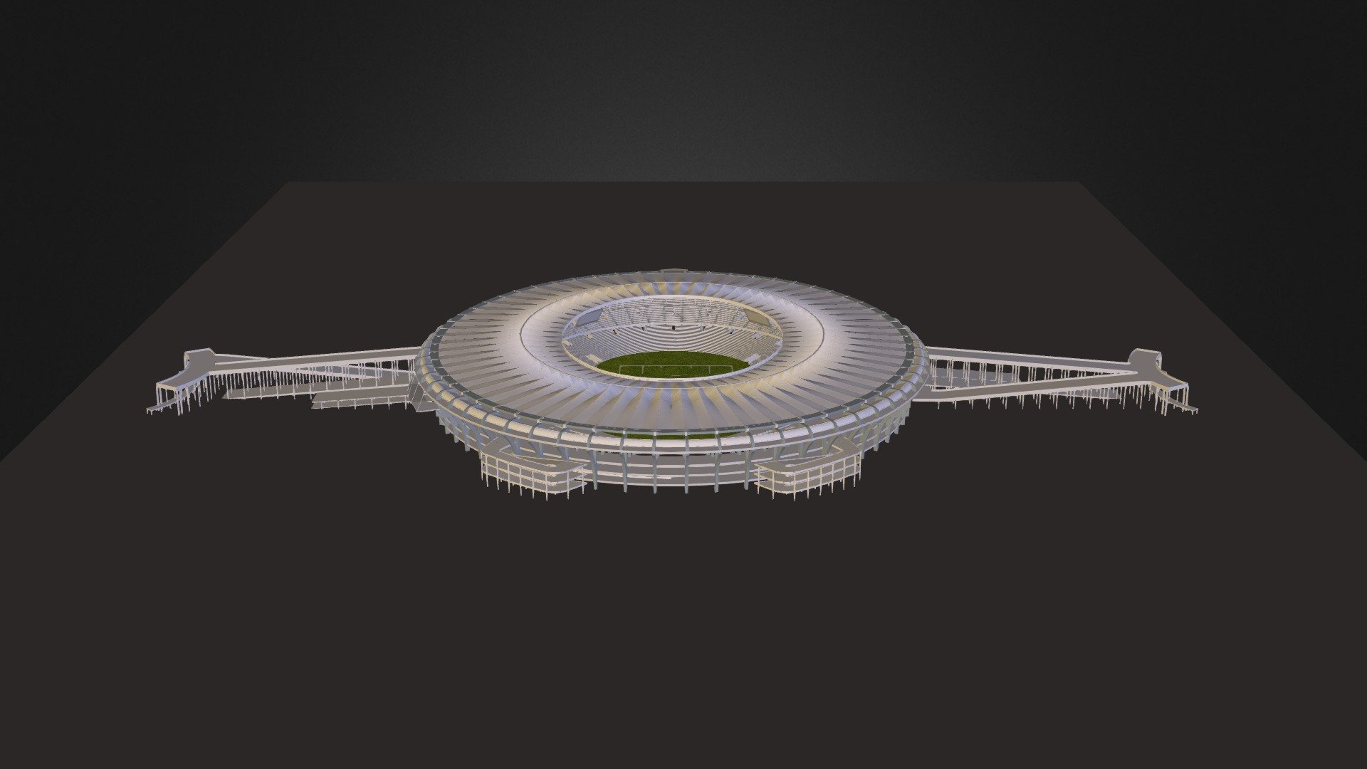 Maracana - 3D model by javier11688marrok [8f4297b] - Sketchfab