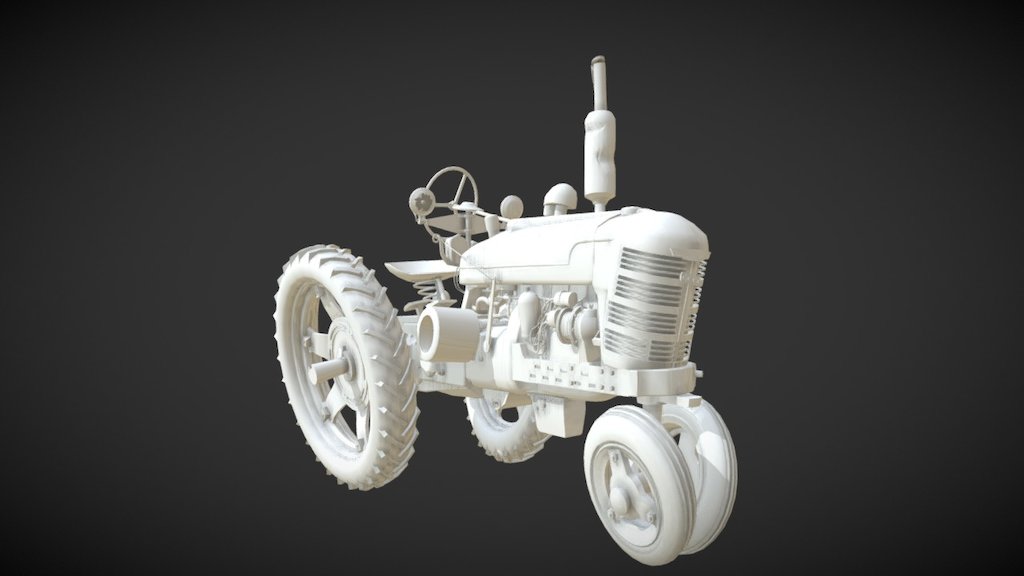 Tractor - 3D model by 3dnomad [8f434f4] - Sketchfab