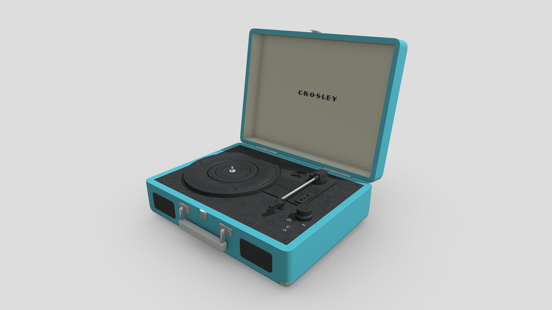 Record Player - Download Free 3D model by Connor Wassall ...