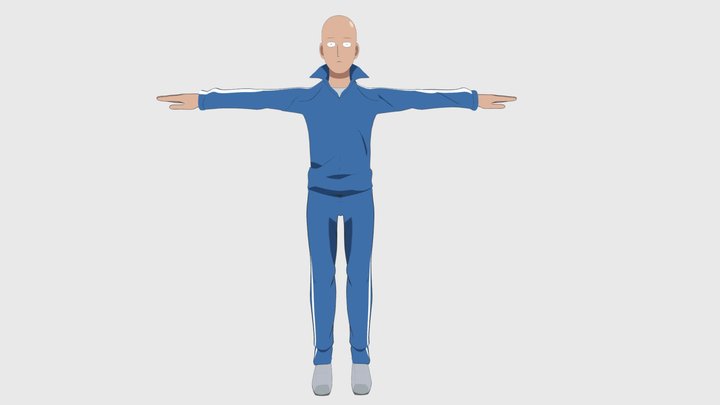 Onepunchman 3D models - Sketchfab