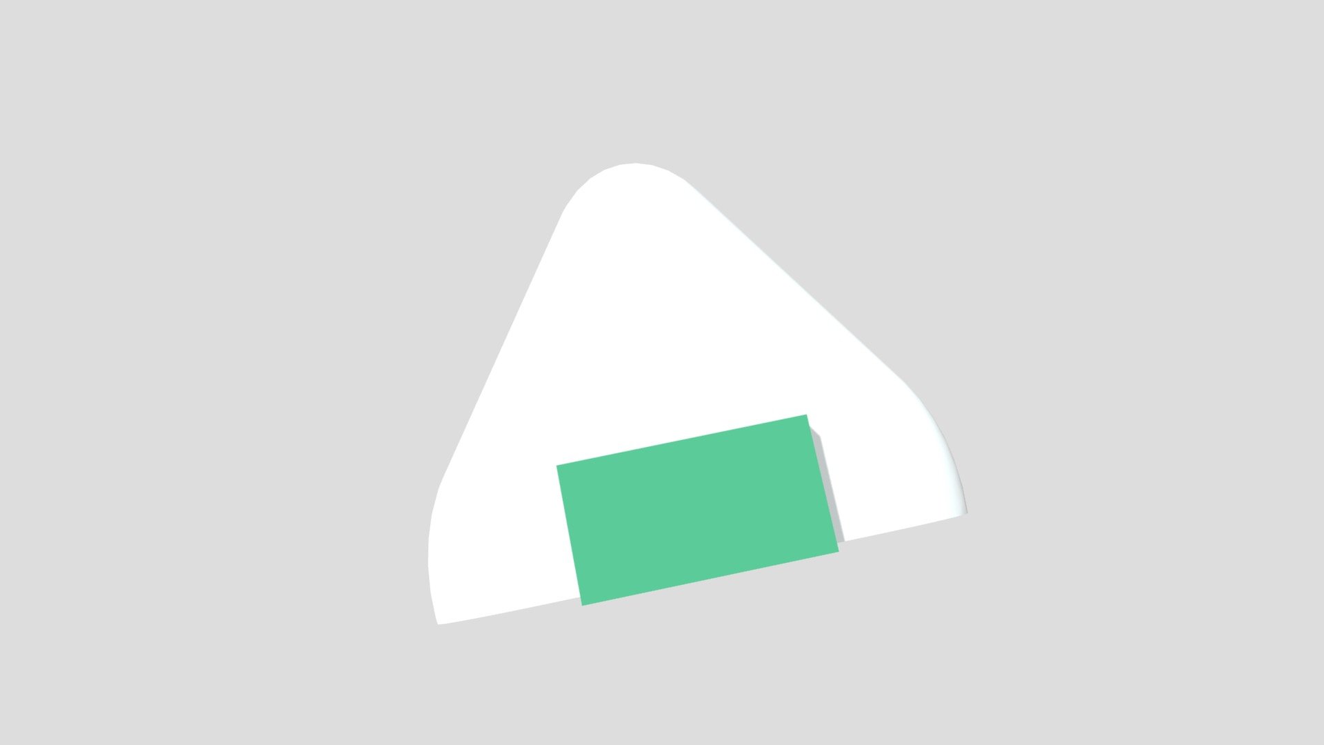 Onigiri - 3D model by xiongjamie95 [8f44f87] - Sketchfab