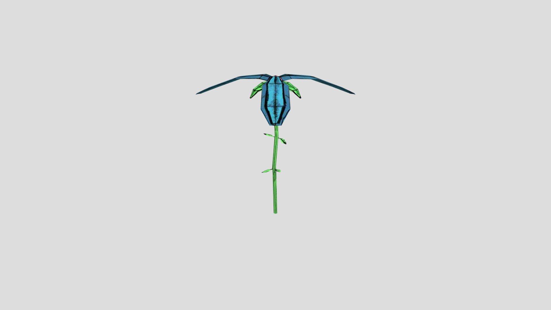Low poly comics style flower - Download Free 3D model by jovka0213 ...