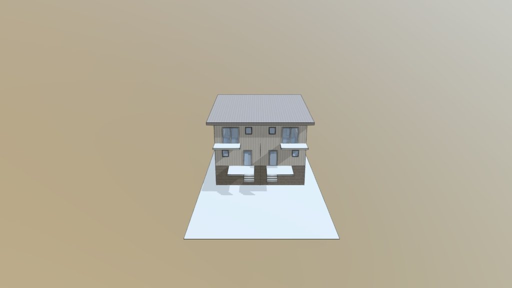 Sloped Roof - 3D model by ArchOnABike [8f4795d] - Sketchfab