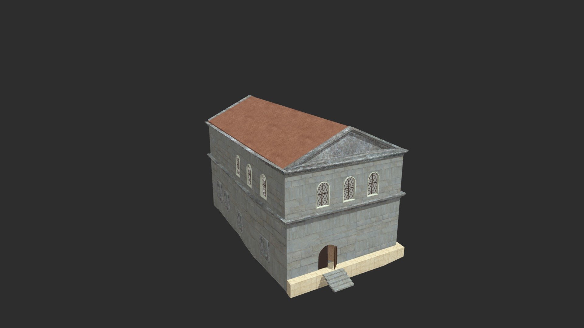 Sagalassos_Roman Bath Skillfoster - 3D model by KarmalabKU [8f4801d ...