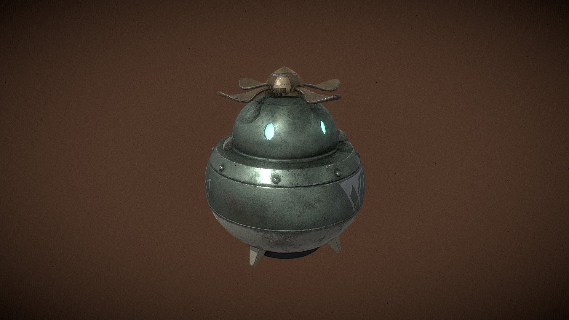 Propeller Robot - Download Free 3D model by gabriel.dutrafraga [8f484f9 ...