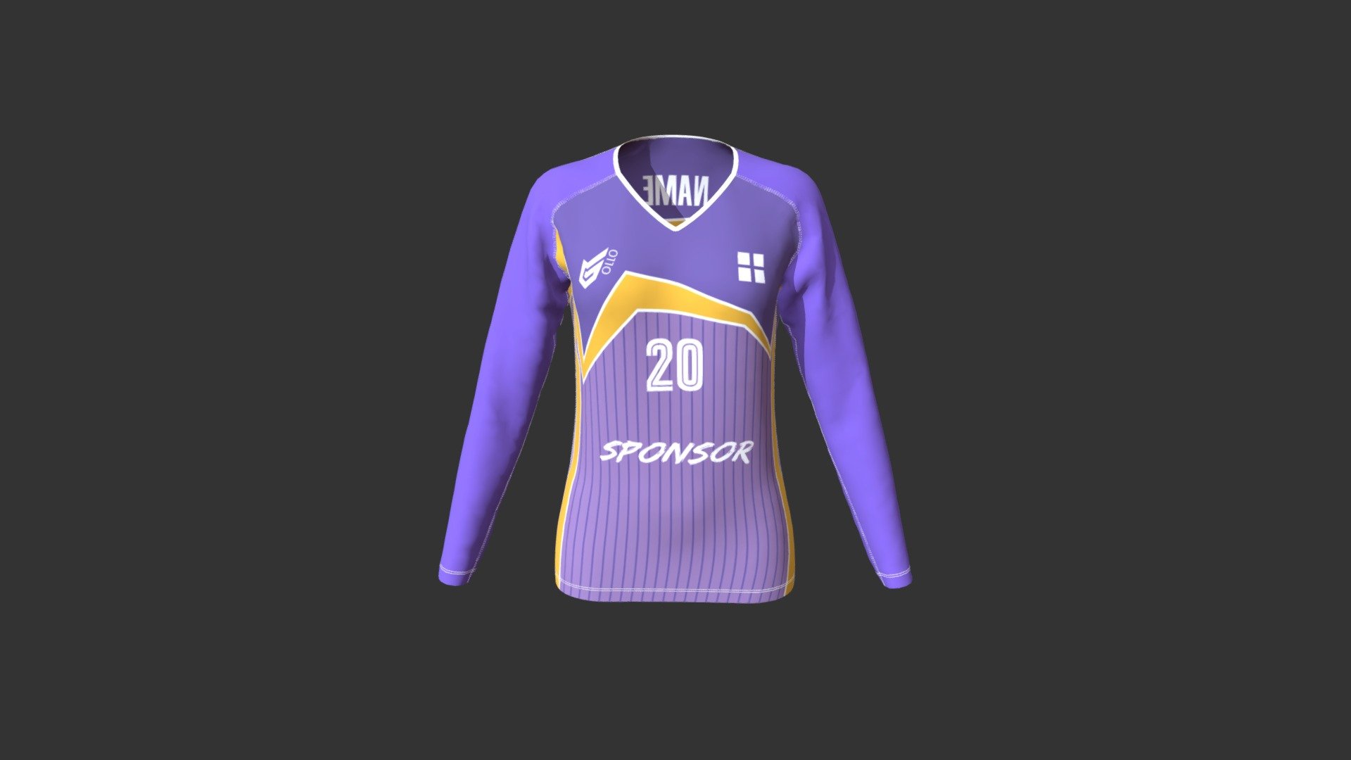 MMR ELASTIC LONG SLEEVE - 110 - 3D model by GEFF SPORT (@geffsport ...