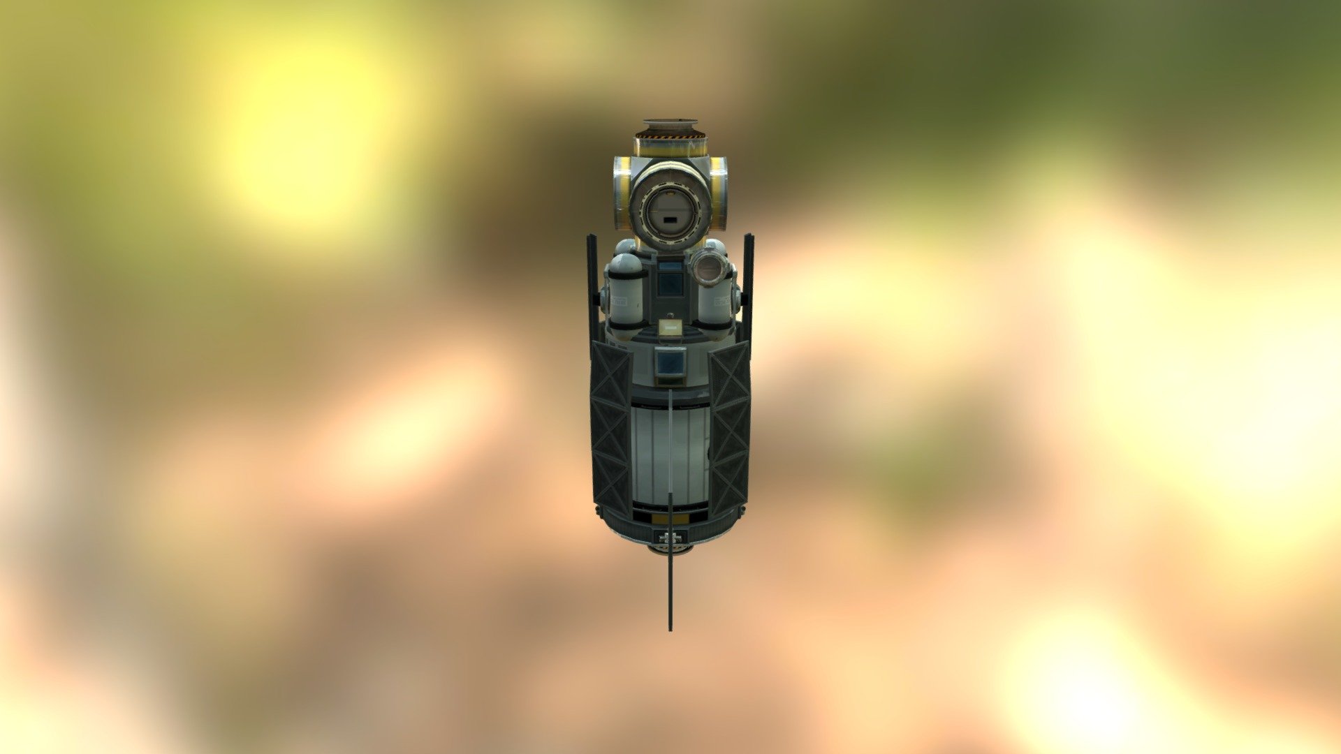 ISS (Stock) - Multipurpose Laboratory Module - 3D model by psylo ...