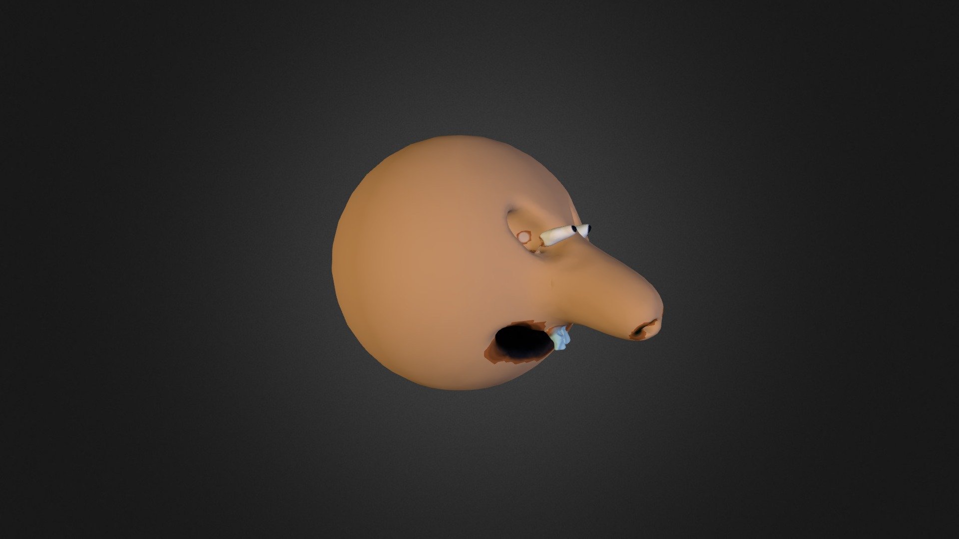 funny head - 3D model by leopoly [8f4d481] - Sketchfab