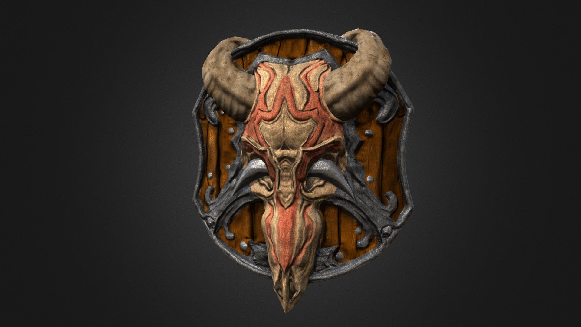 Dusk Bone Shield - Buy Royalty Free 3D model by Fool's Antics Studio ...