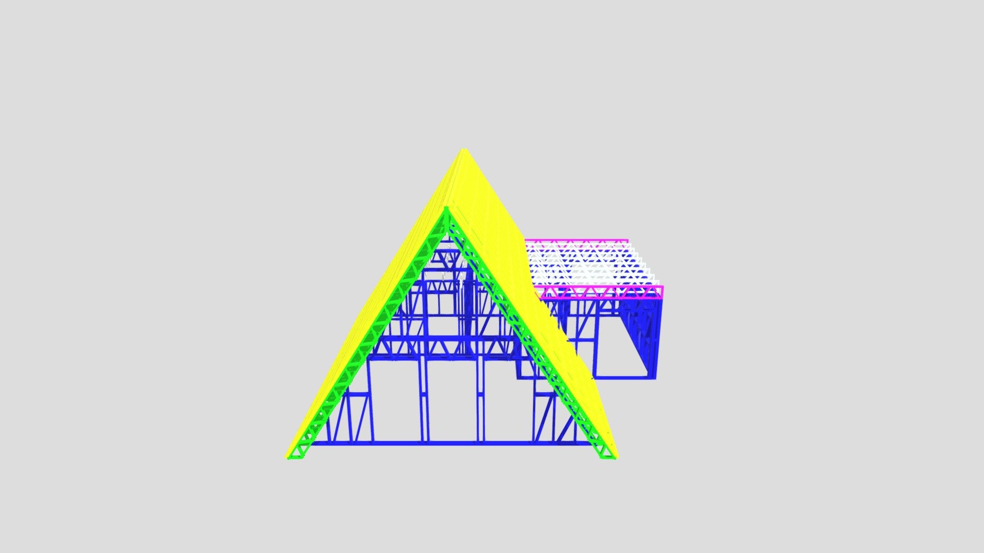 A-frame - 3D model by prolstk [8f4ed24] - Sketchfab