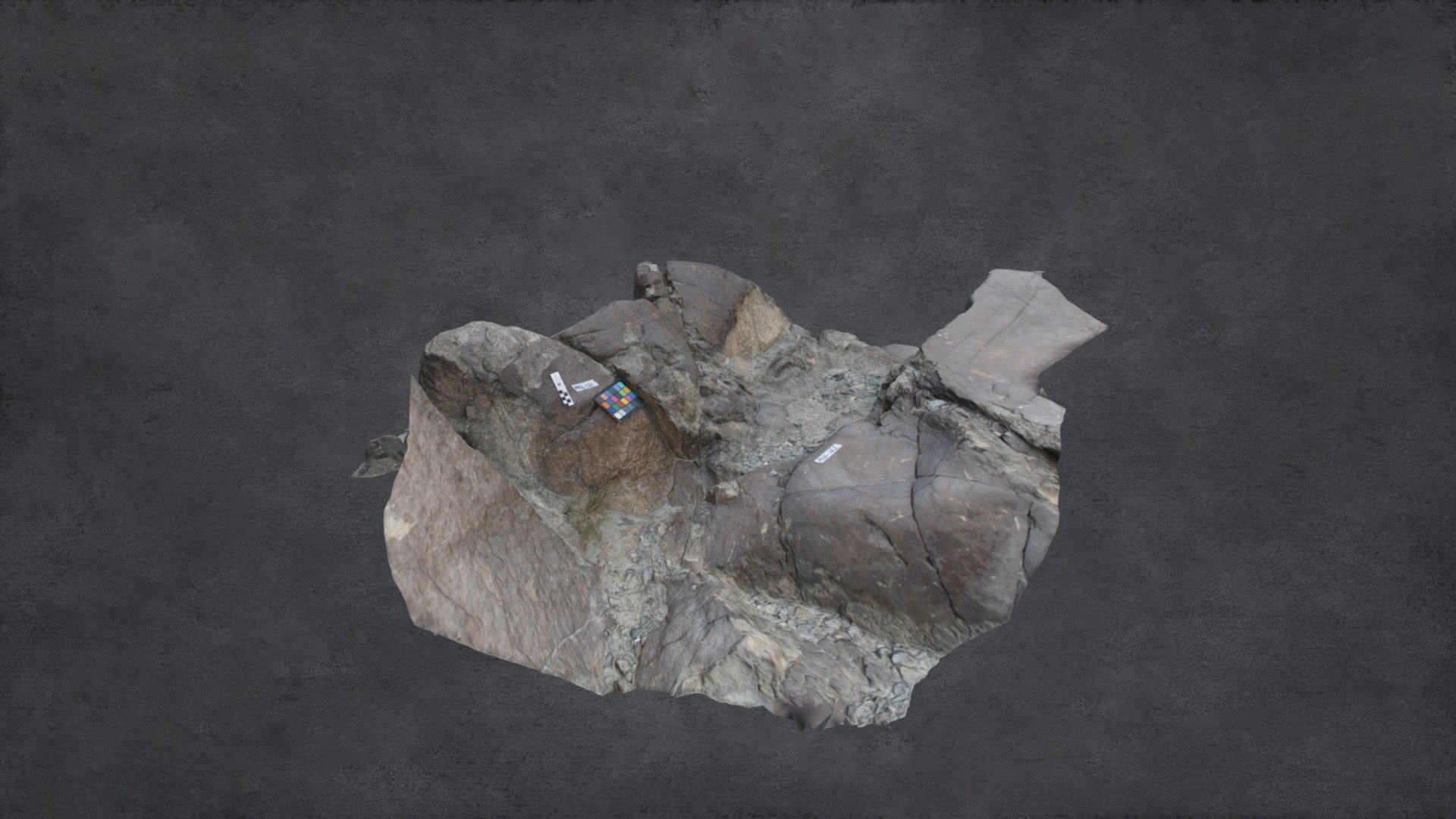 Rock Carving at MinarGah (Rock 161) - 3D model by cvlablums [8f4f18a] - Sketchfab