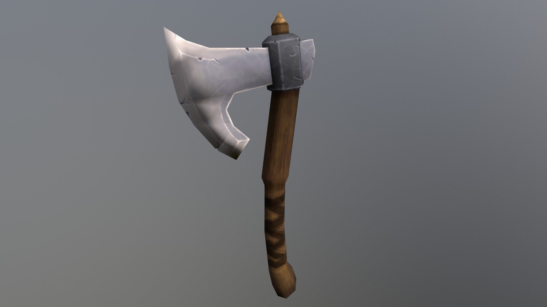 Hand Painted Ax - 3D model by witherburn [8f4f6c1] - Sketchfab