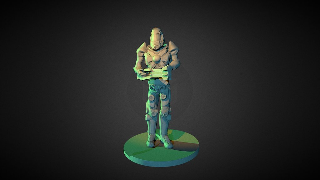 SpaceMariner - 3D model by L.Oc 3d Printing (@arqlpires) [8f505b4 ...