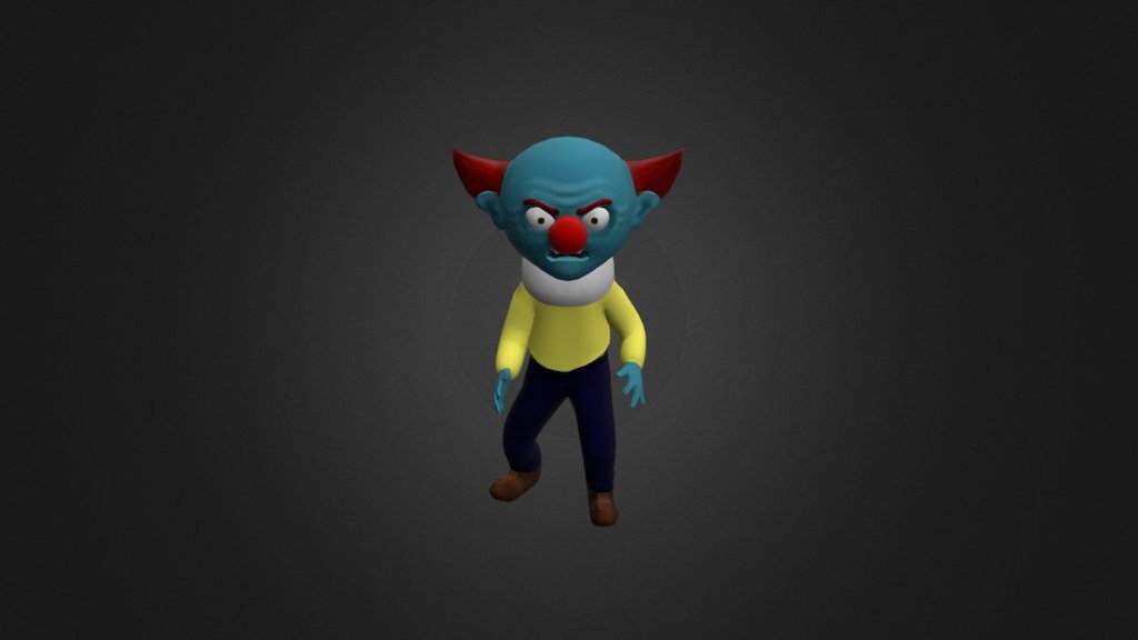 Clown Death - 3D model by NakazatoJL [8f520ae] - Sketchfab