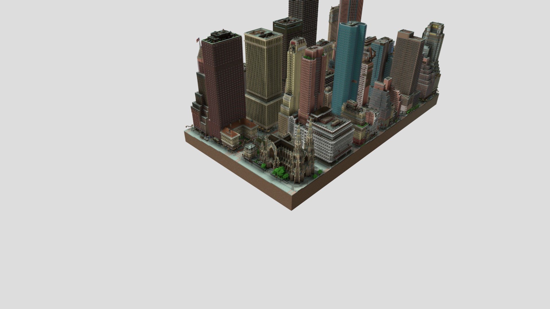 New York - Midtown Manhattan by BasVerhagen 2.4 - 3D model by ...