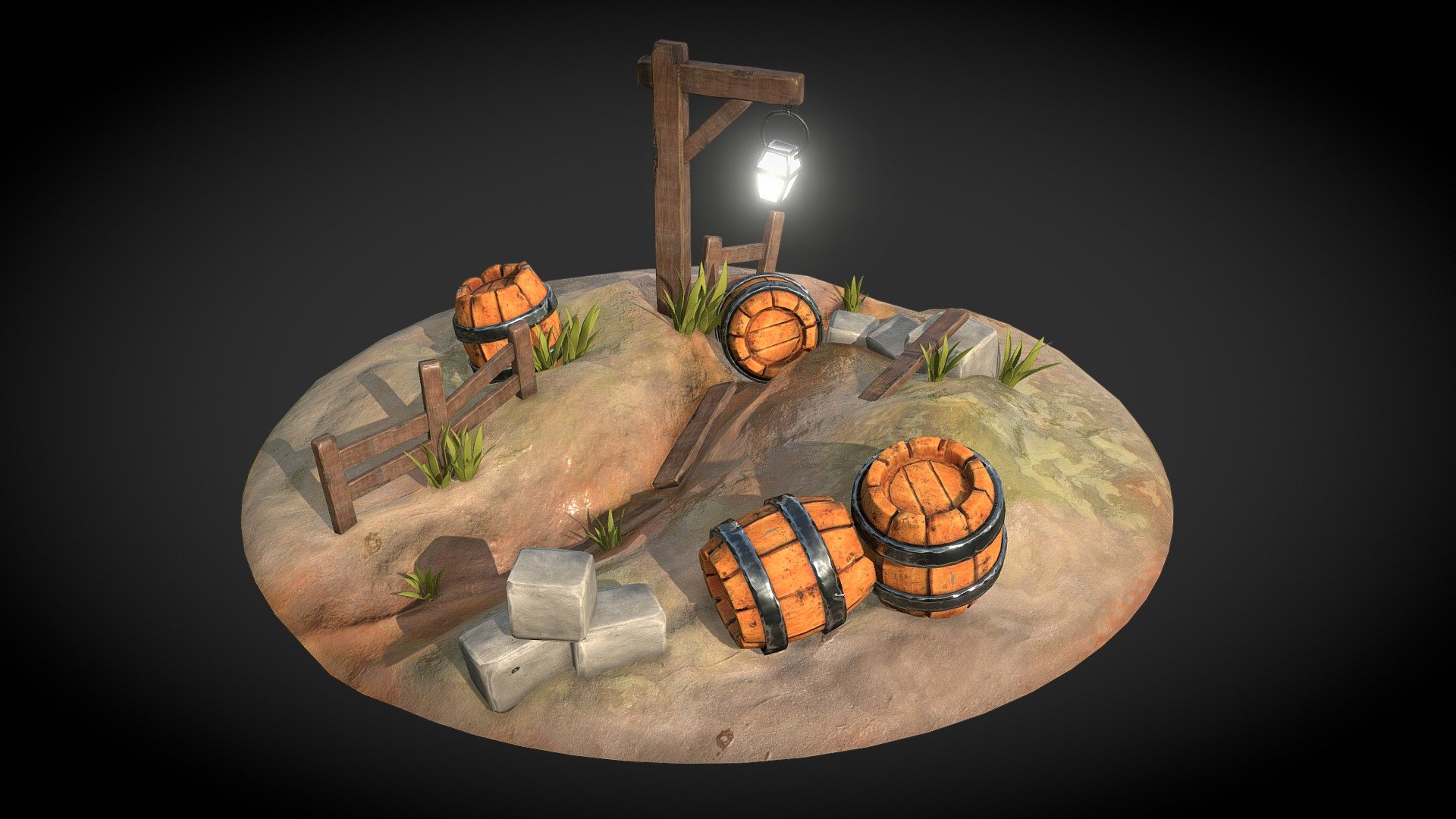 Machina Academy Diorama Practice - 3D model by Matija Švaco ...