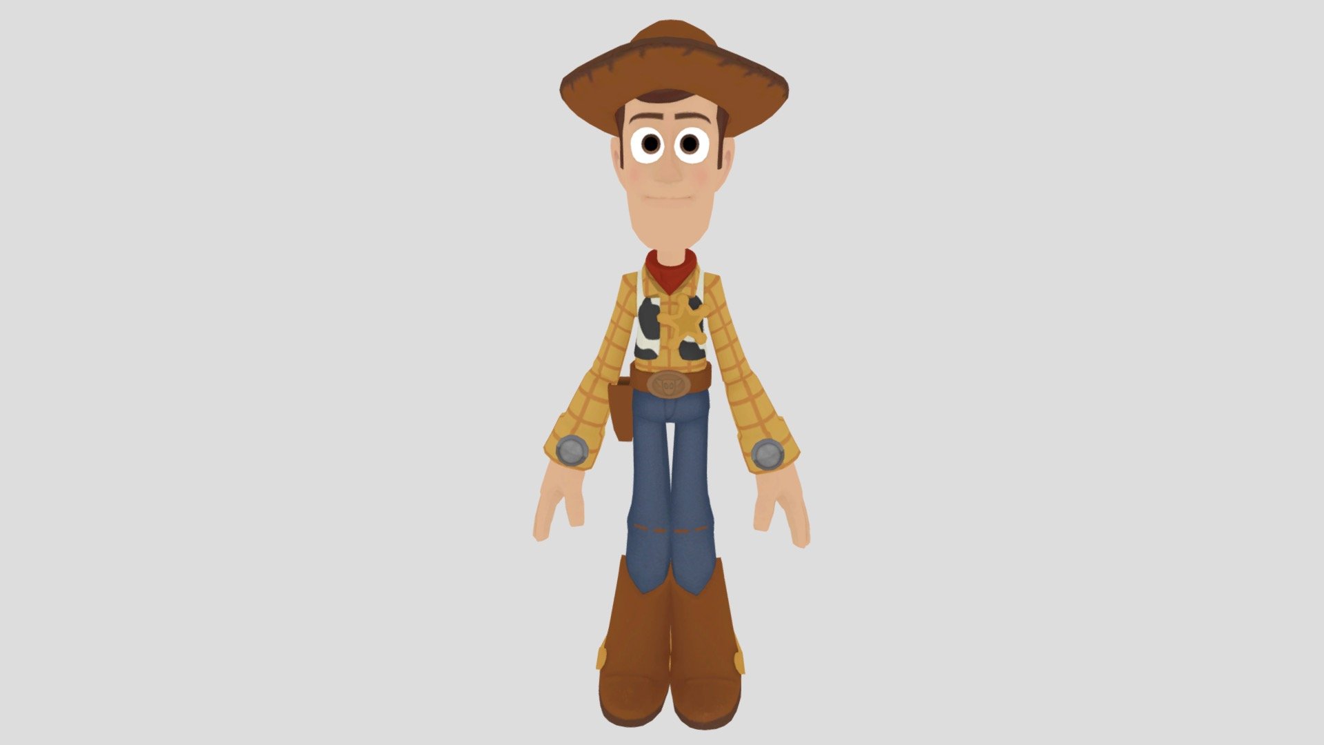 Disney Infinity 1.0 Woody - Download Free 3D model by SMF Features ...